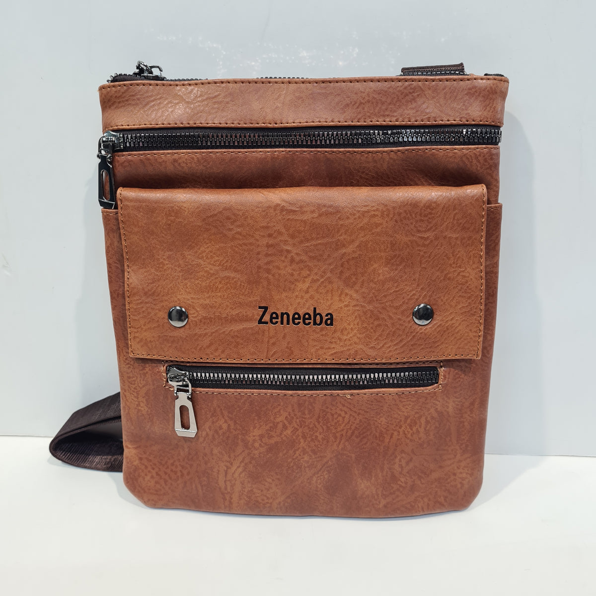 Zeneeba Vinyl Man Bag – Bonita Leather & Accessories