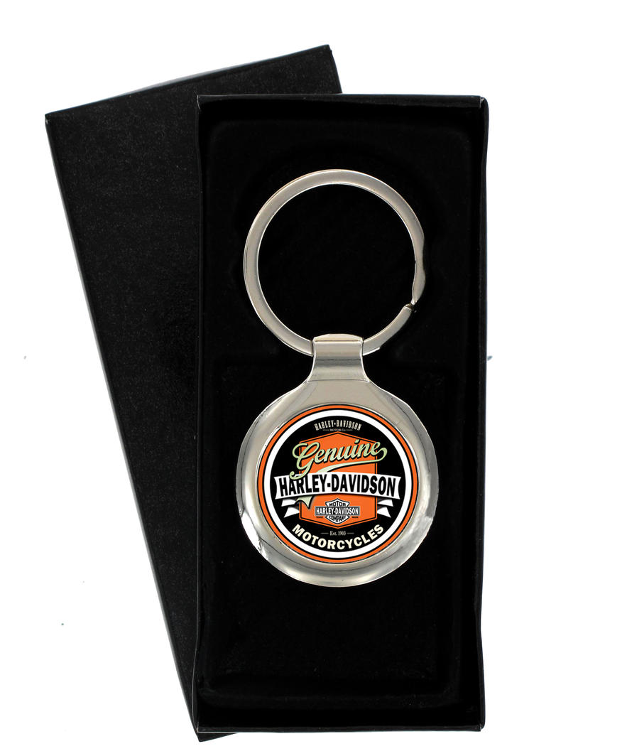VINTAGE HARLEY KEYRING – Bonita Leather & Accessories